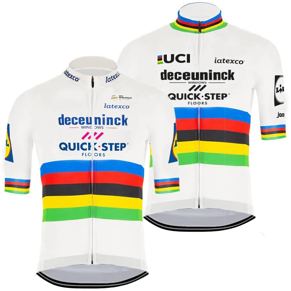 2020 QUICK STEP World Champion Cycling Jersey Julian Alaphilippe ...