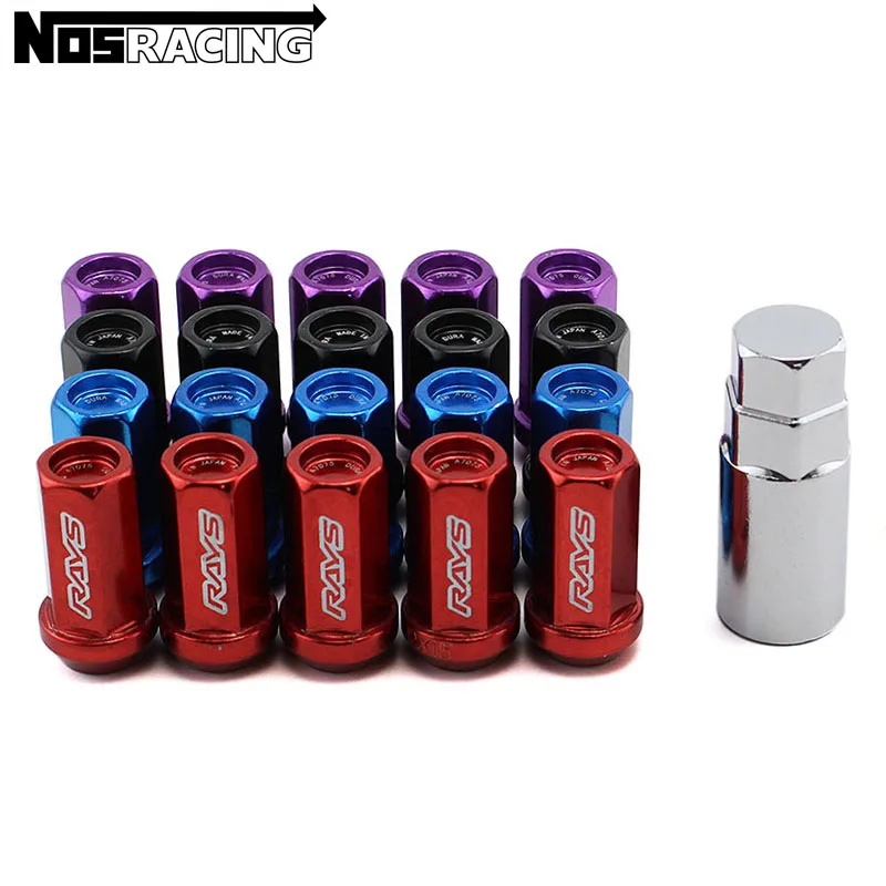 Remax-Roda-Lug-Nuts-com-Chave-Ferro-Carro-Tuning-Lug-Nuts-JDM-Corrida ...