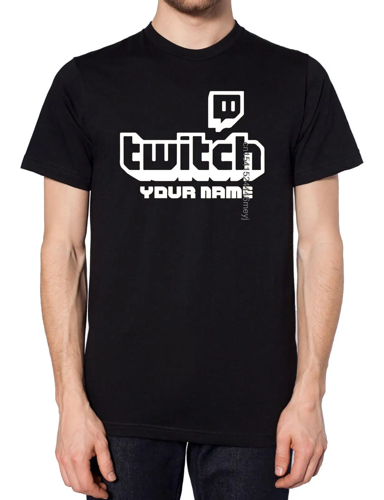 Personalised-Twitch-Tv-Gaming-Men-T-Shirt-Huikoo-High-Quality-100 ...