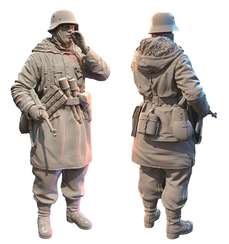 1-24-75mm-1-18-100mm-Resin-Model-Kits-World-War-II-German-Tank-Soldiers ...