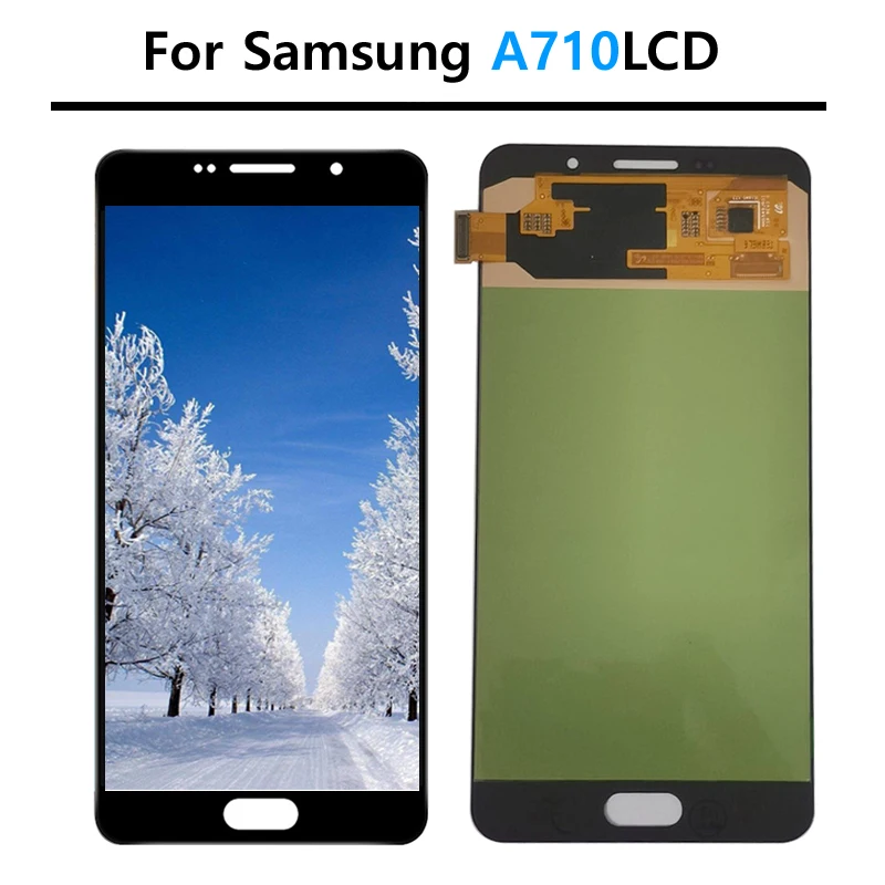 Original Display For Samsung Galaxy A7 2016 A710 Lcd A710f A710m A710y Lcd Display Touch Screen ...