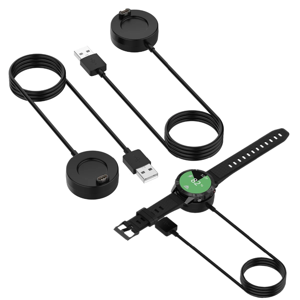 1M-Dock-Cable-Charger-for-Garmin-Fenix-6-6S-6X-Pro-USB-Fast-Charger-for ...
