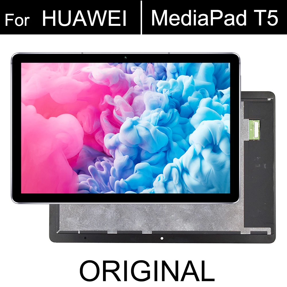Pantalla LCD de 10,1 pulgadas para móvil, montaje de panel, digitalizador, para Huawei MediaPad ...