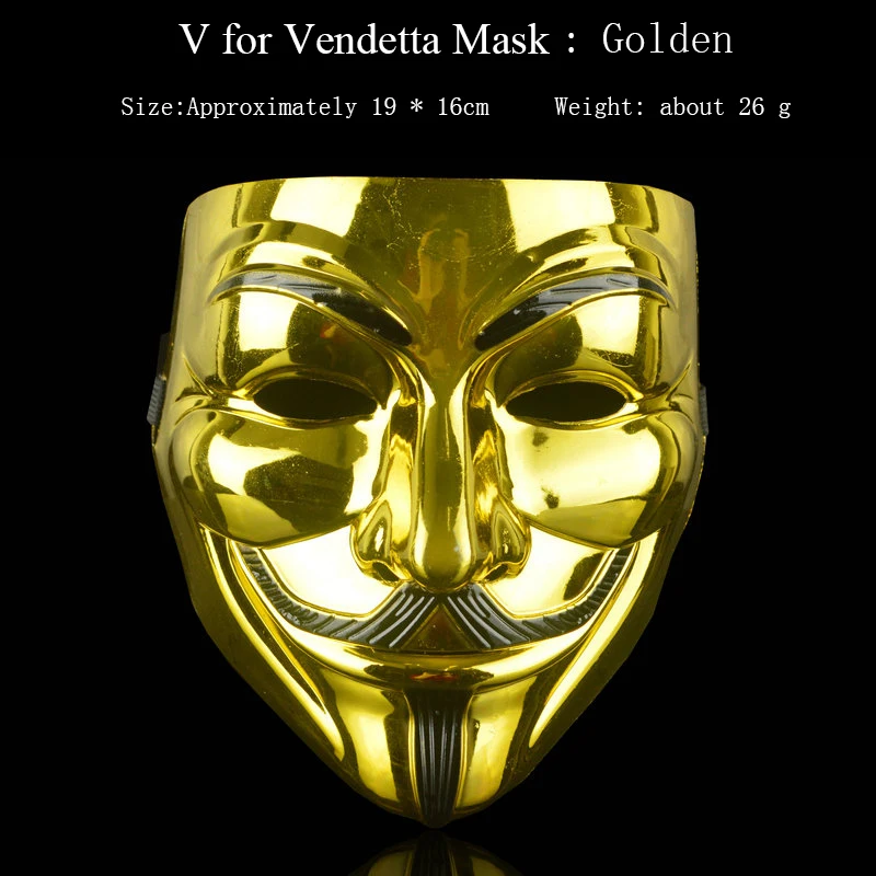 Movie Cosplay V for Vendetta Hacker Film Theme Mask