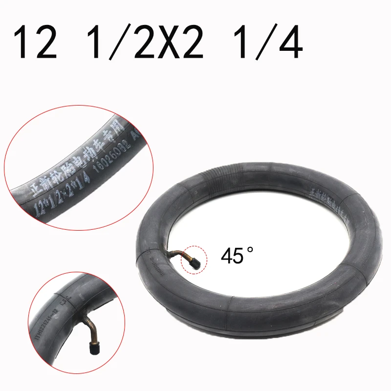 12.5 Inch 12 1/2X2 1/4 Inner Tube 12 1/2*2 1/4 Inner Camera With A Bend ...