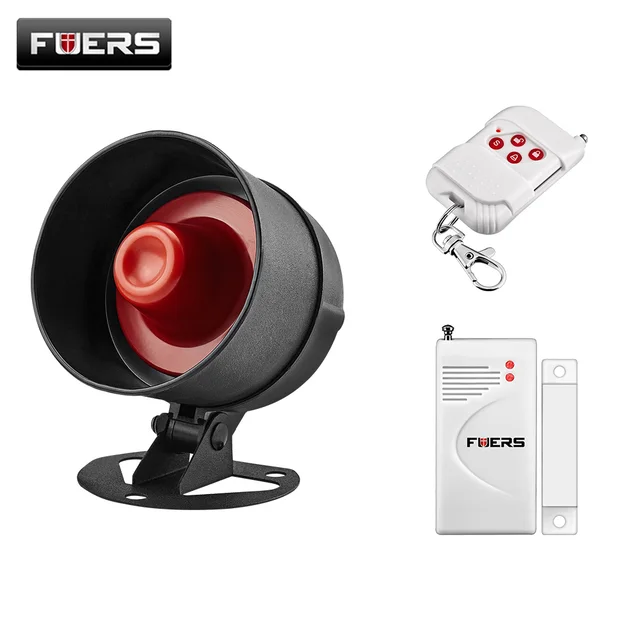 FUERS Home Alarm System On-site Loudspeaker Alarm Accessories Wireless ...