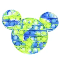 Disney Fidget Toys BIG SIZE Fidget Push Bubble Toys Mickey Mouse Anti ...