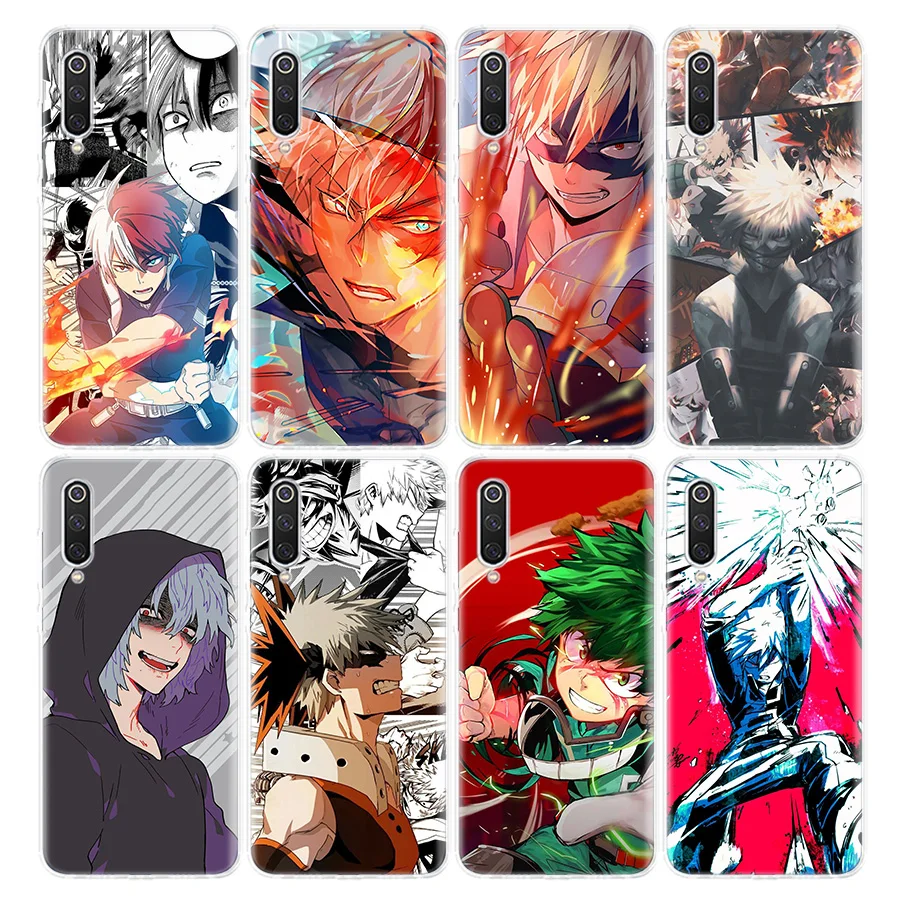 Boku No Hero Academia Anime Phone Case For Xiaomi Redmi Note 10s 9s 8t ...