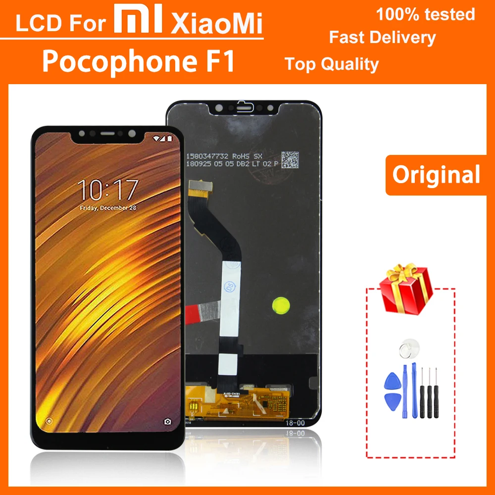 6.18" Original LCD for Xiaomi Poco F1 LCD Touch Screen Digitizer ...