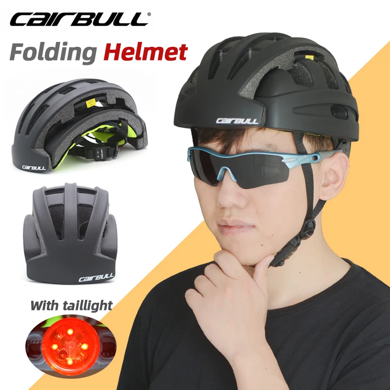 Foldable-New-Cycling-Helmet-Lightweight-Portable-Safety-Bicycle-Helmets ...
