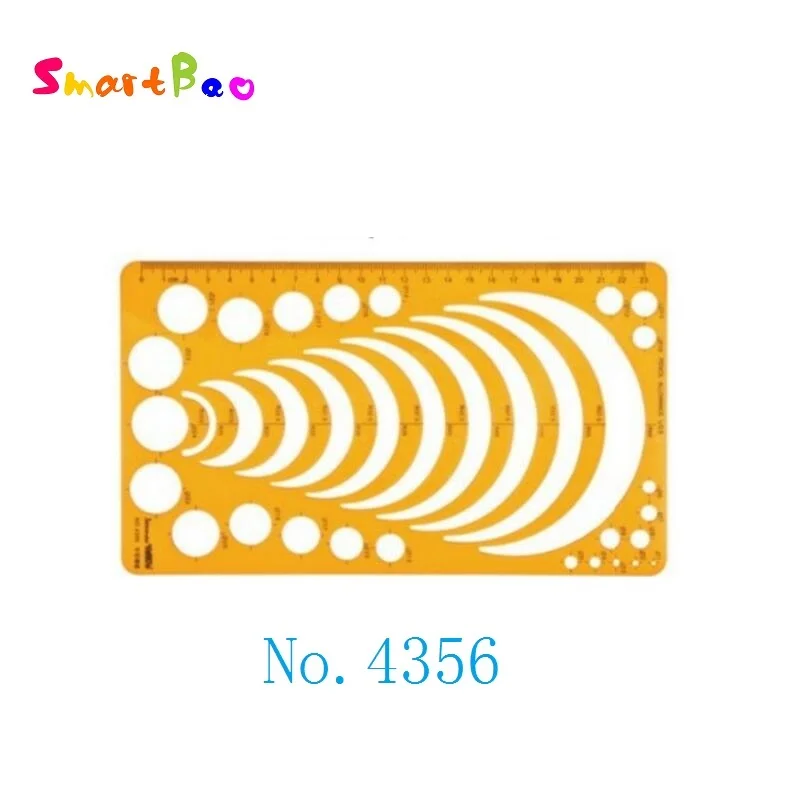 Arc Radius Drawing Template Semicircle Ruler Drafting Template Jewelry ...