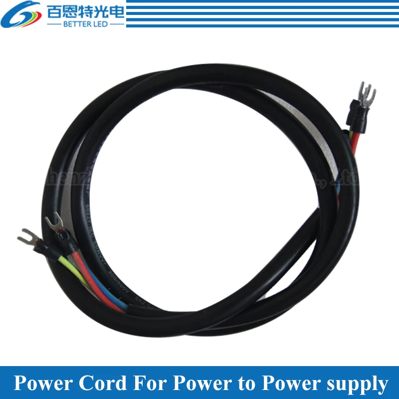 2pcs/lot Pure copper 50cm 80cm length 3*2.5 square millimeter Power ...