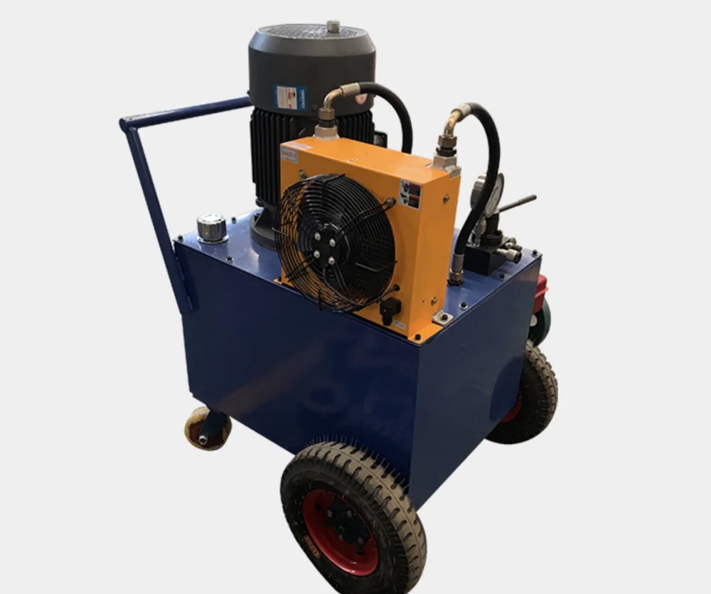 By-DHL-High-Pressure-Electric-Oil-Hydraulic-Pump-220v-1-Phase-43L-1-5KW ...