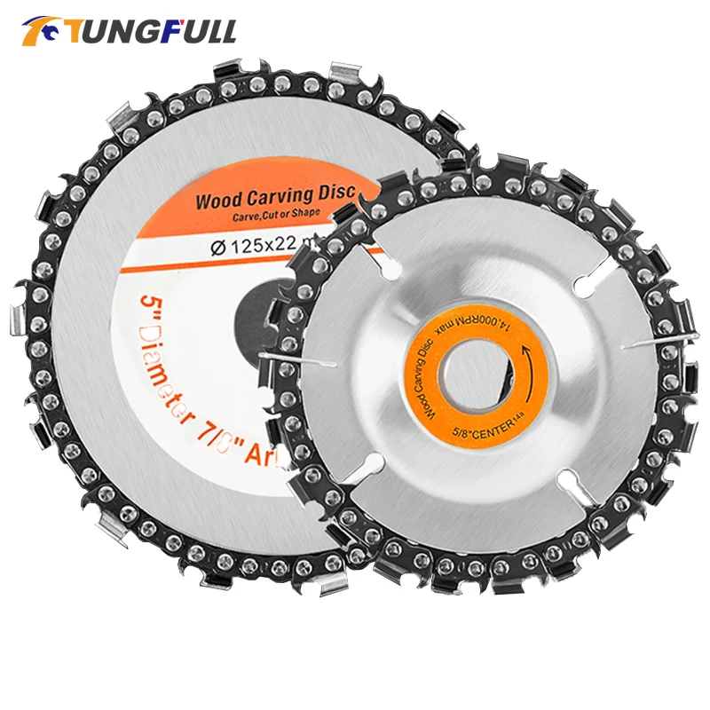 4 Inch 22 Tooth Circular Saw Blade Wood Carving Disc Chain Saw Blade ...