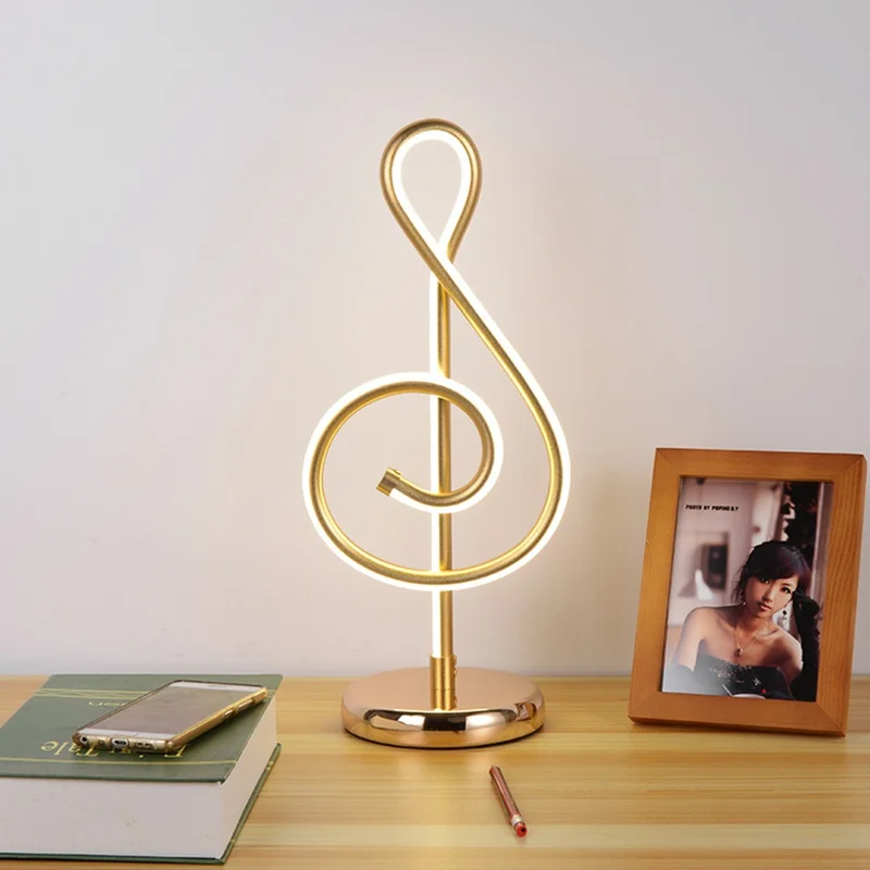 Table Lamp Led Light Music | Table Lamp Year Musical | Desk Lamp Led ...