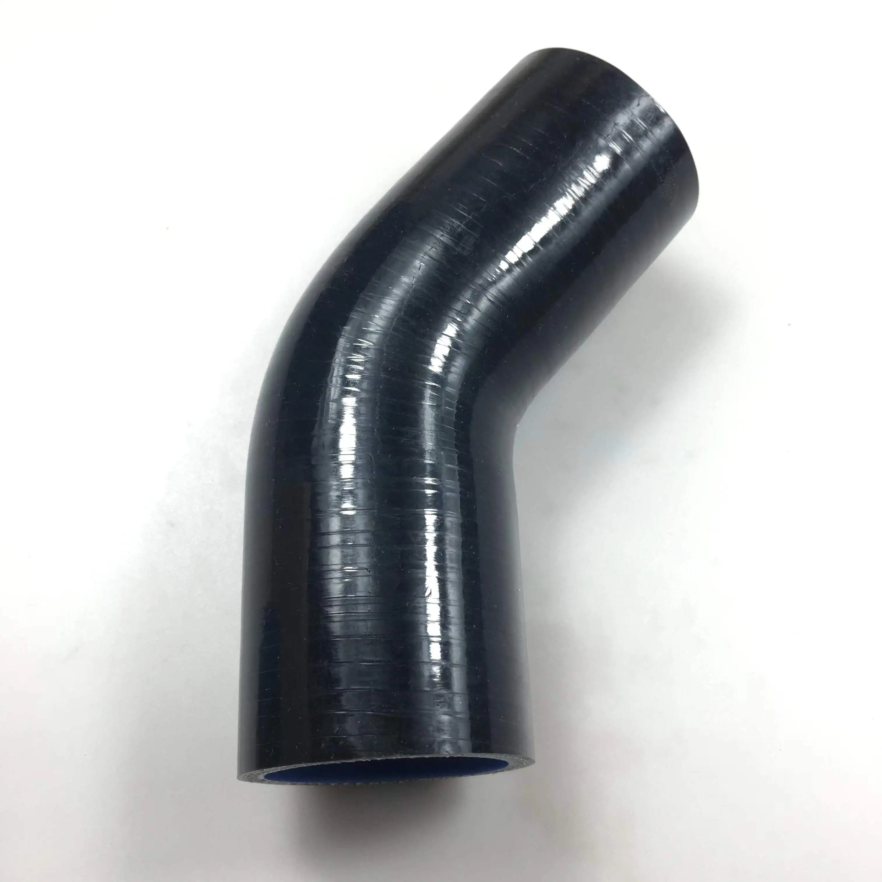 45-Degrees-Multiple-Sizes-Black-Universal-Silicone-Tubing-Hose ...