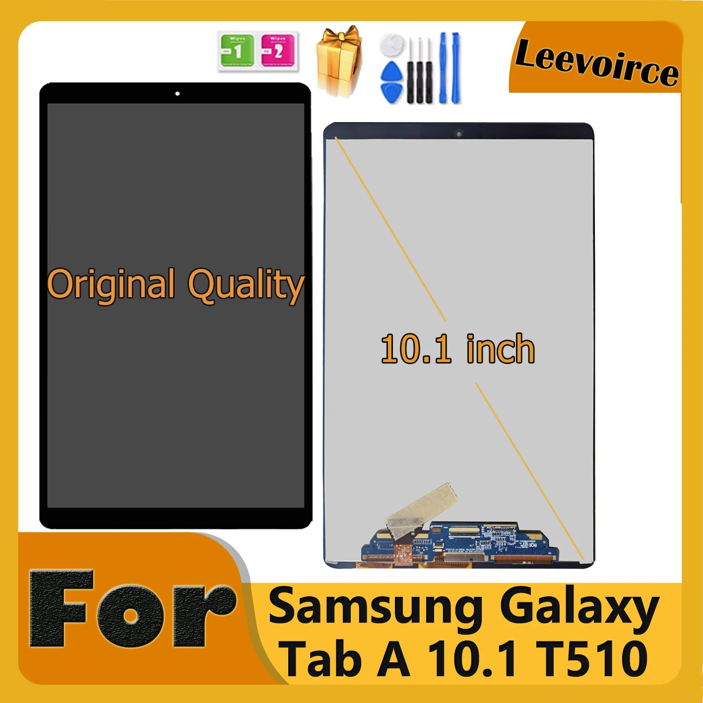 Original 10.1" Lcd For Samsung Galaxy Tab A 2019 Wifi T510 Sm-t510 T510n T515 Touch Screen Lcd ...