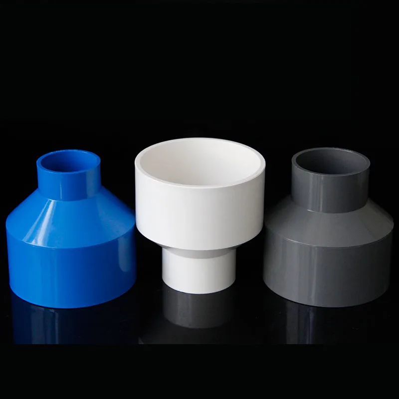 PVC reducer 125mm to 63mm 75mm 90mm 110mm straight joint water supply ...