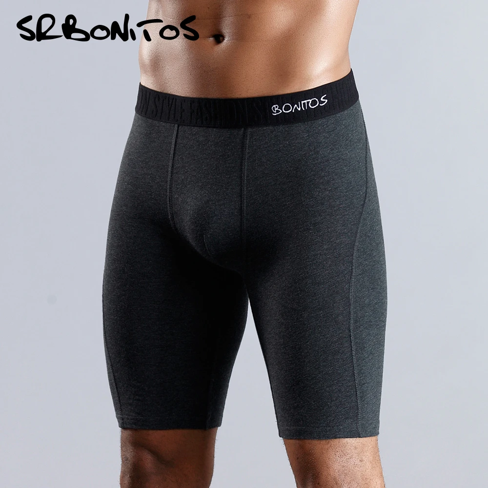 Brand Long Boxer Men Underwear Men Boxers Cotton Boxershorts Mens ...