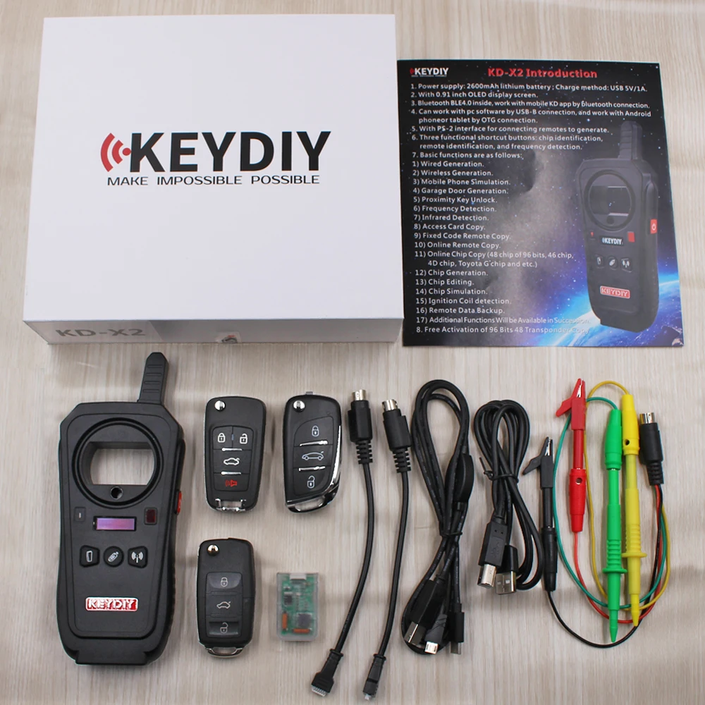 kd-x2 auto key programmer
