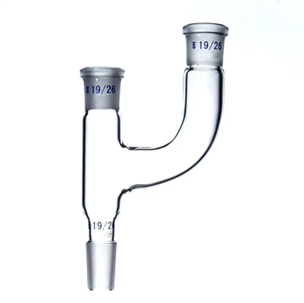 19/26,3 Way Glass Claisen Adapter,Made from Borosilicate Glass3.3 ...