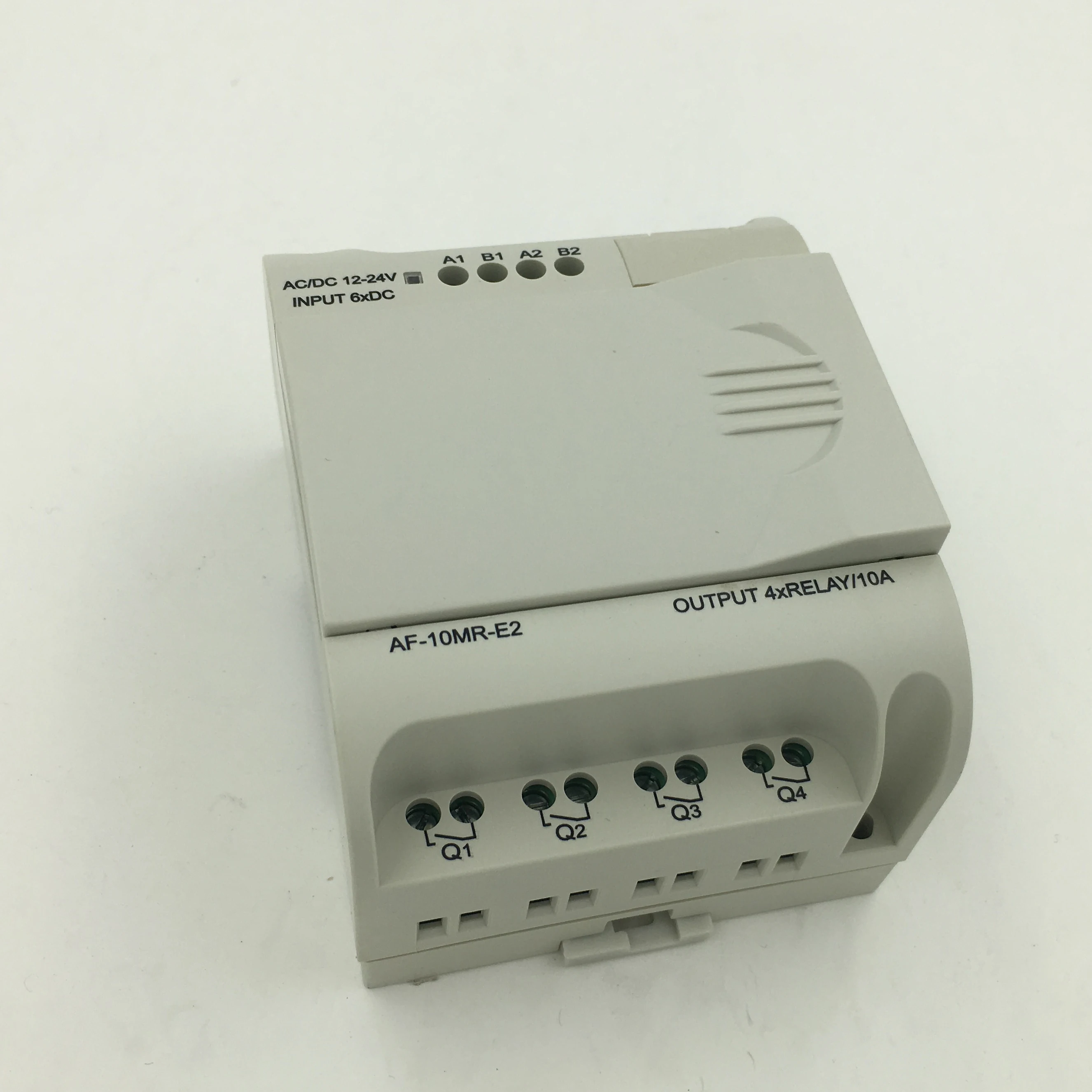 Plc การเขียนโปรแกรม AF 10MR E2พร้อม HMI + AF DUSB, 12 24VDC, 6จุดอินพุต DC 4จุดเอาท์พุทรีเลย์ฟรี ...