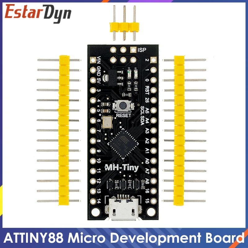 Attiny88 Micro Development Board 16mhz /digispark Attiny85 Upgraded /nano V3.0 Atmega328 ...