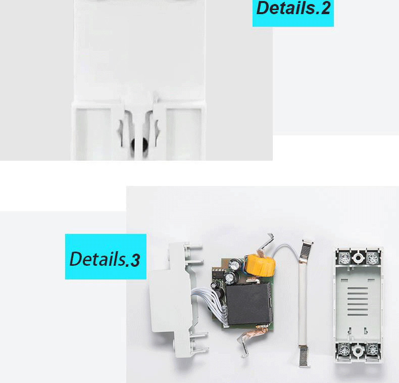 3IN1 Display Adjustable over and under voltage protective device With ...