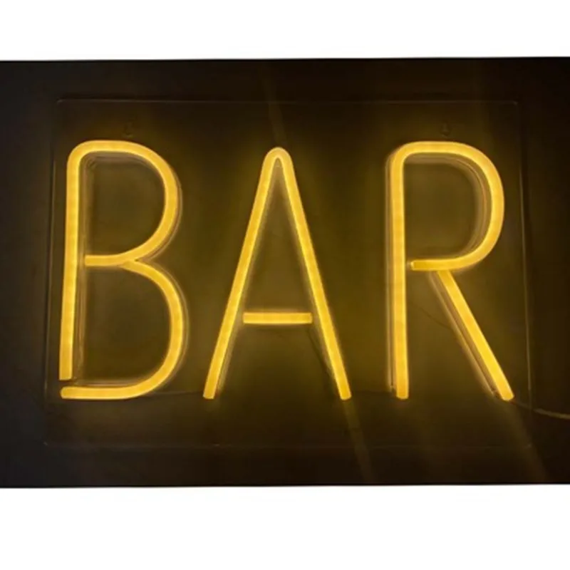 Sexy Bar Lights Led Neon Sign Neon Yellow Business Store Window Sign ...