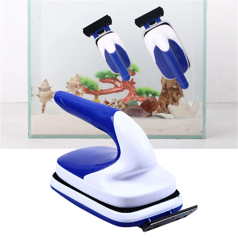 Aquarium Practical Floating Magnetic Brush Fish Tank Glass Algae ...