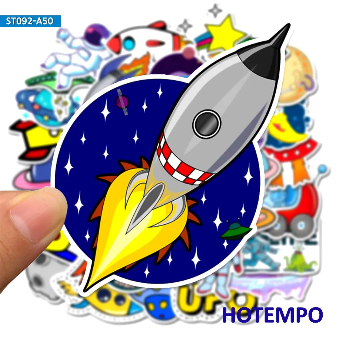 Astronauts Animated Rocket Ships