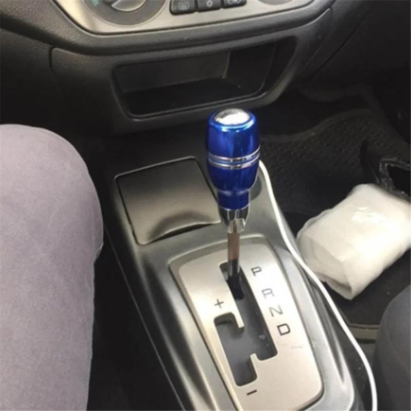 Universal Car Aluminum Manual Gear Shift Knob Stick Manual Transmission ...