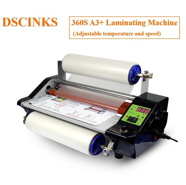 360S A3+ Laminating Machine Adjustable Temperature And Speed Driect ...