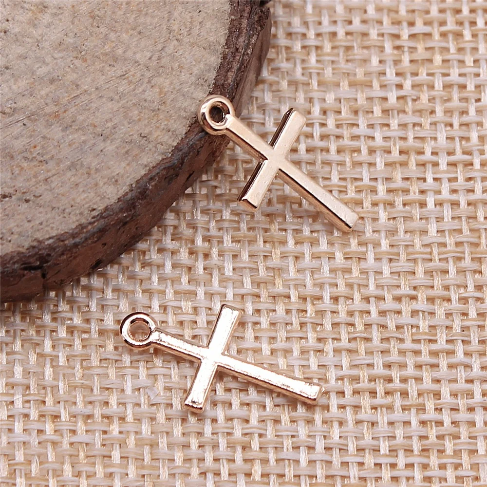 WYSIWYG-20pcs-10x18mm-4-Colors-Cross-Charms-Pendant-For-DIY-Jewelry ...