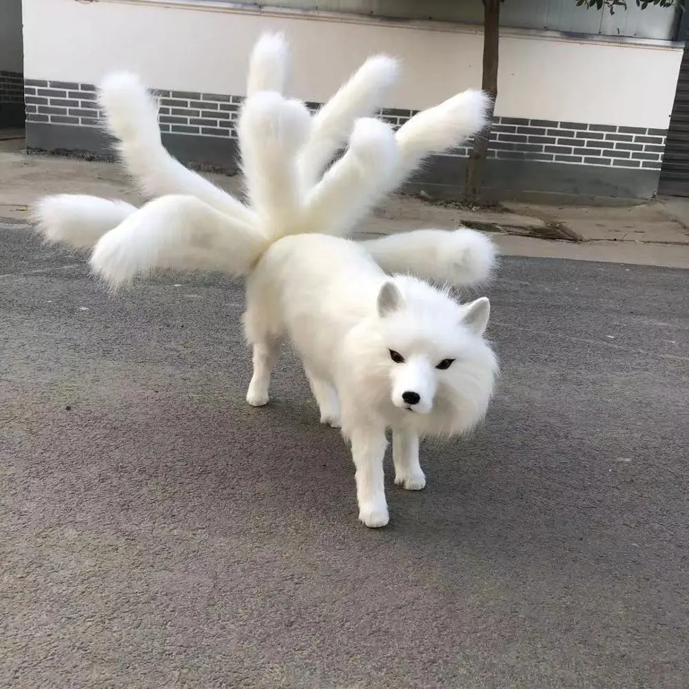 White Pet Fox