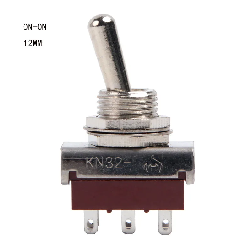 Toggle Switch - Toggle Switch Dpdt Red 6 Pin On-on 10a/125v 5a/250v New ...