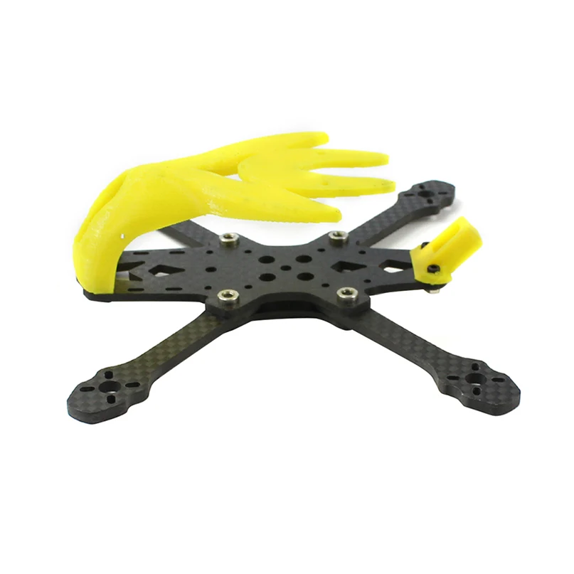 JMT 135mm Wheelbase Carbon Fiber Rack Frame Kit FPV with 3D Print TPU ...