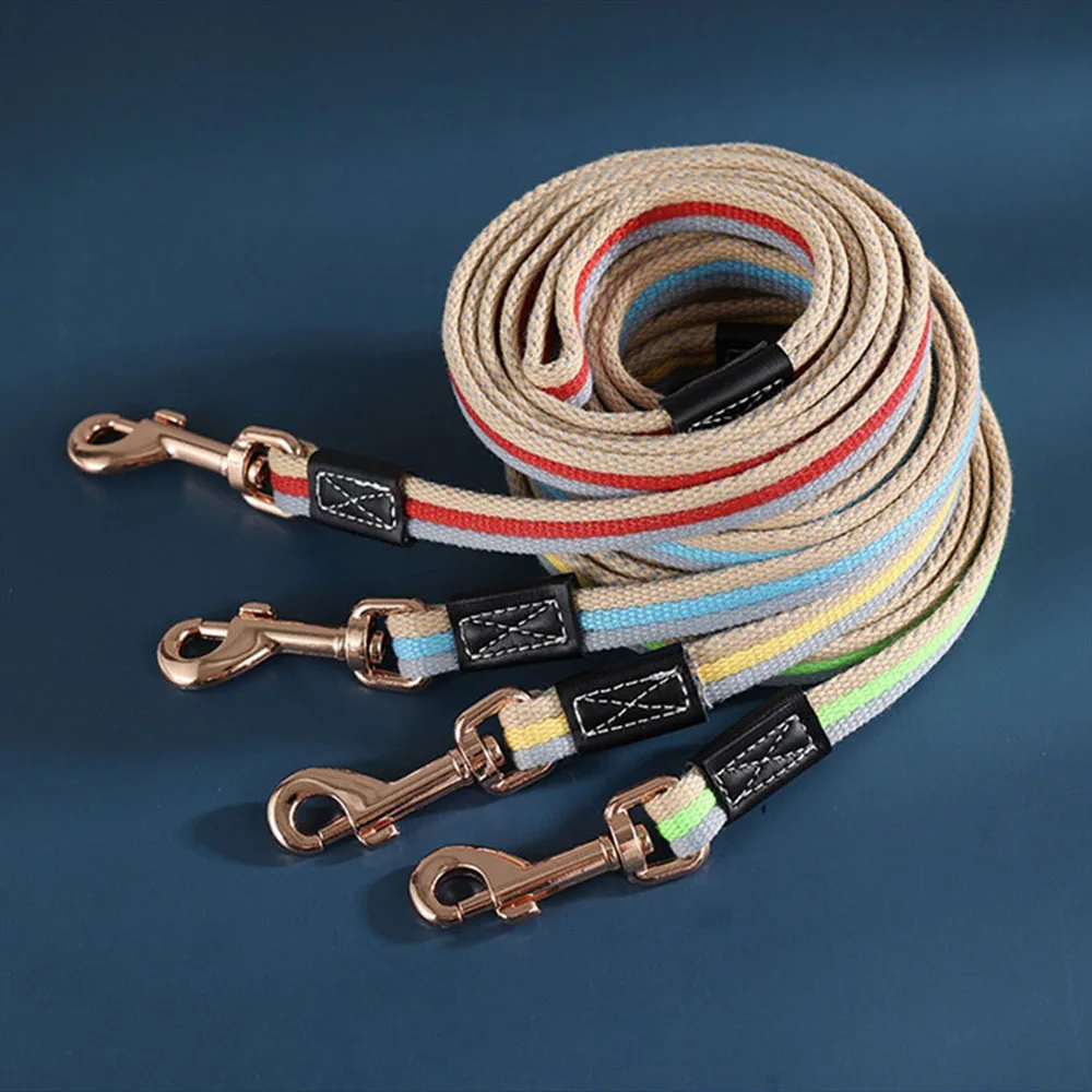 Pet-Canvas-Leads-Leash-2m-1-5m-Long-Durable-Strong-Cotton-Web-Dog-Leash ...