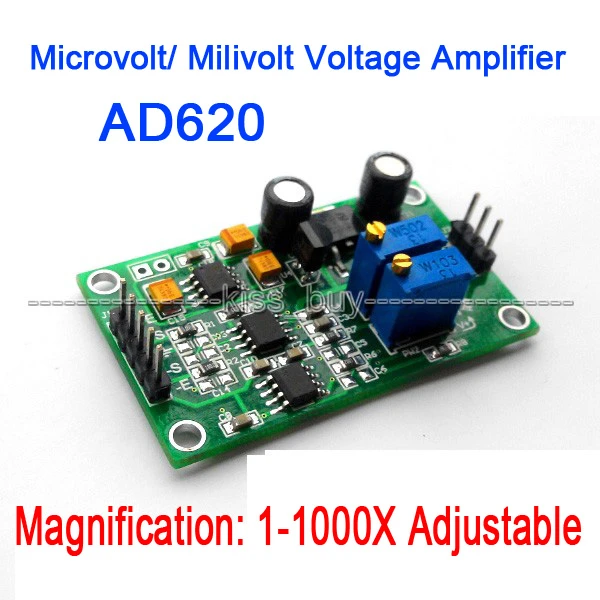 Dc microvolt amplifier