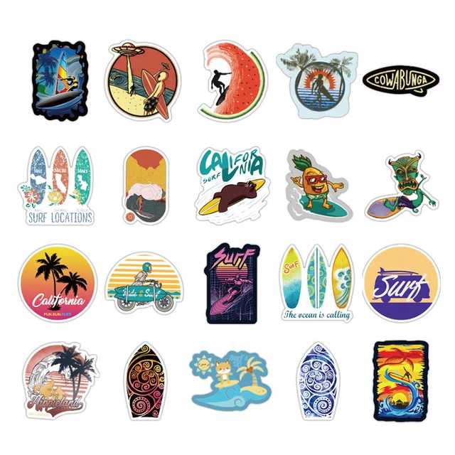 Surf Stickers