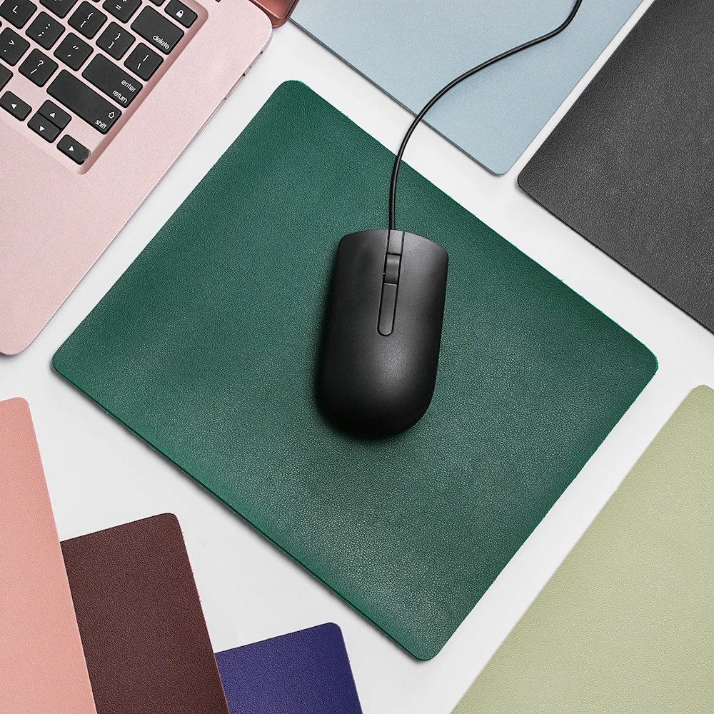 Anti-slip-Leather-Mouse-Pad-Mouse-Mat-for-Gaming-Desk-Cushion-Universal ...