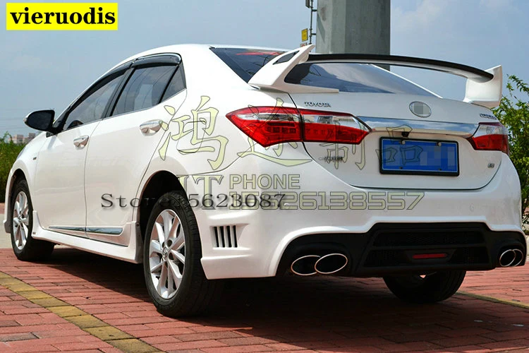 Fits Toyota 2014 GT COROLLA; carbon fiber rear spoiler|Spoilers & Wings ...