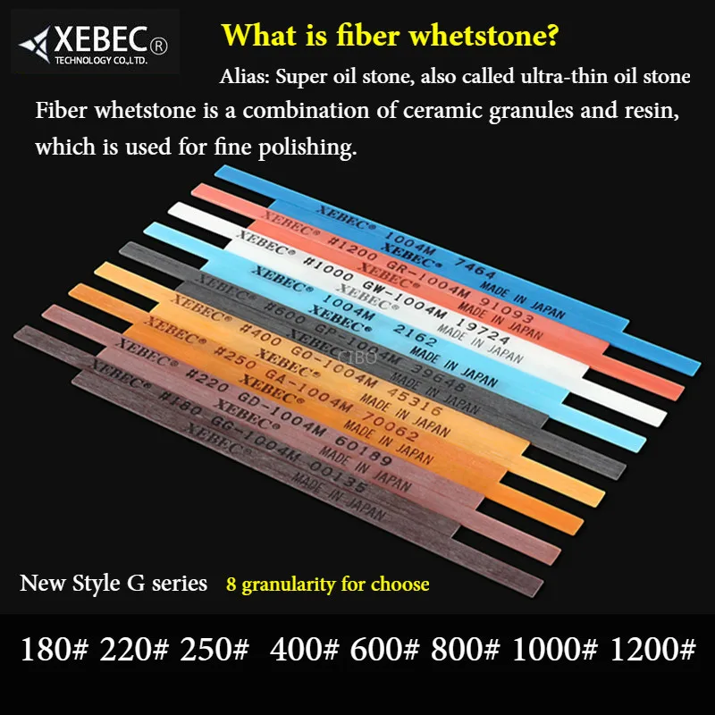 1pcs JAPAN XEBEC 1004 Ceramic Whetstone Ceramic Fiber Whetstone ...