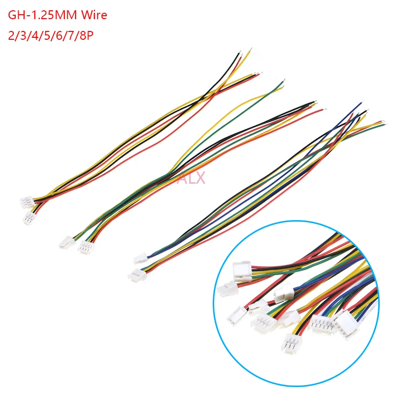 10Pcs-Micro-JST-GH-1-25-2-3-4-5-6-7-8-Pin-Male-Plug.jpg