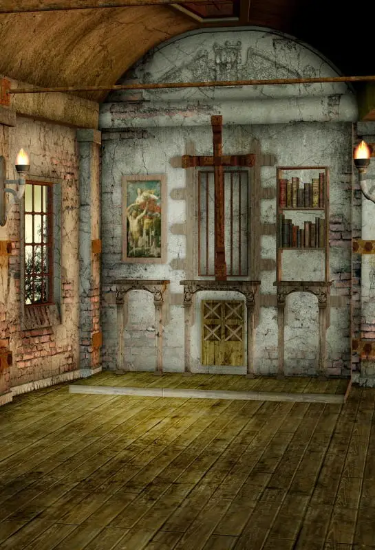 Inside Old House Background
