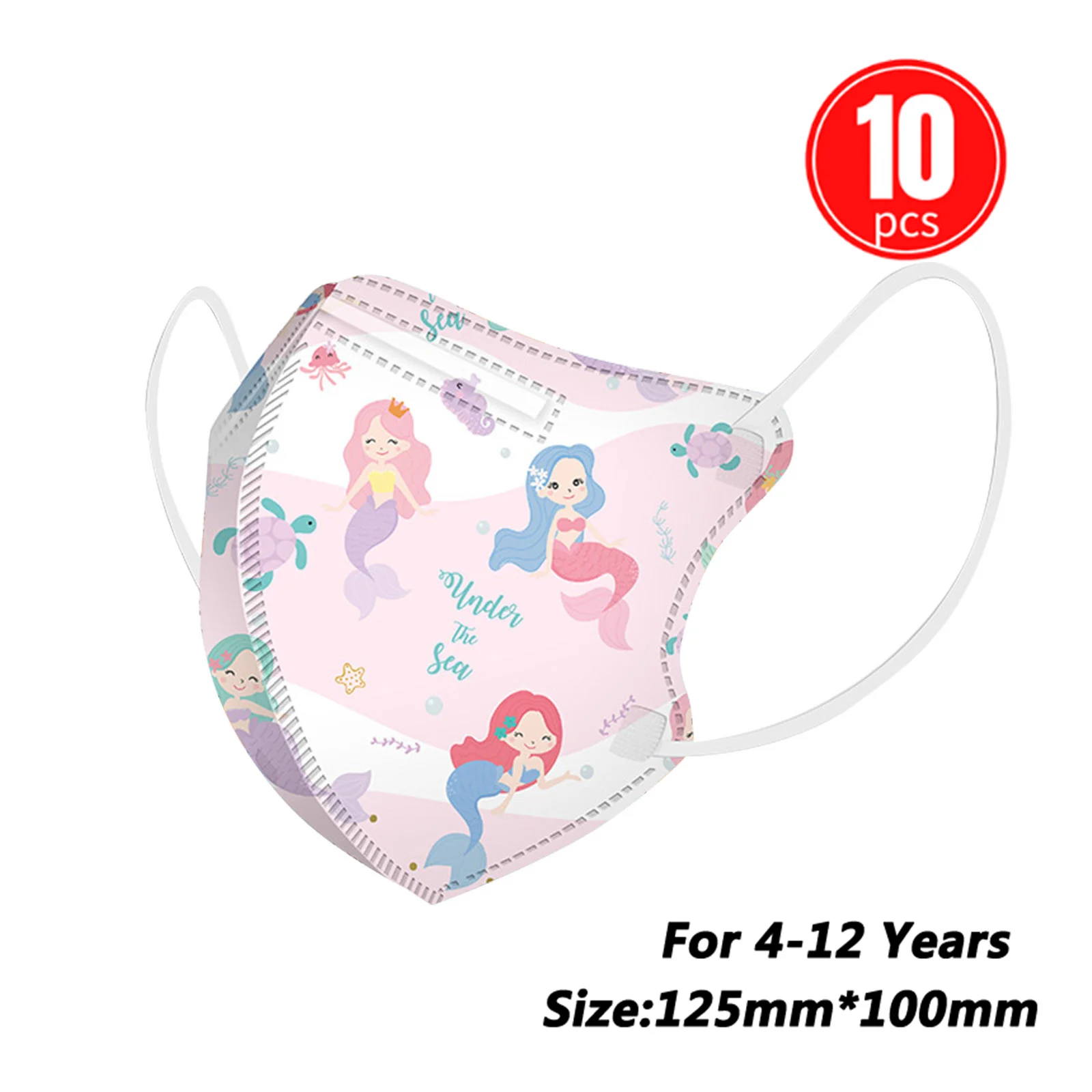 10-Piece Cartoon Face Masks for Kids | Fashion Masks Australia