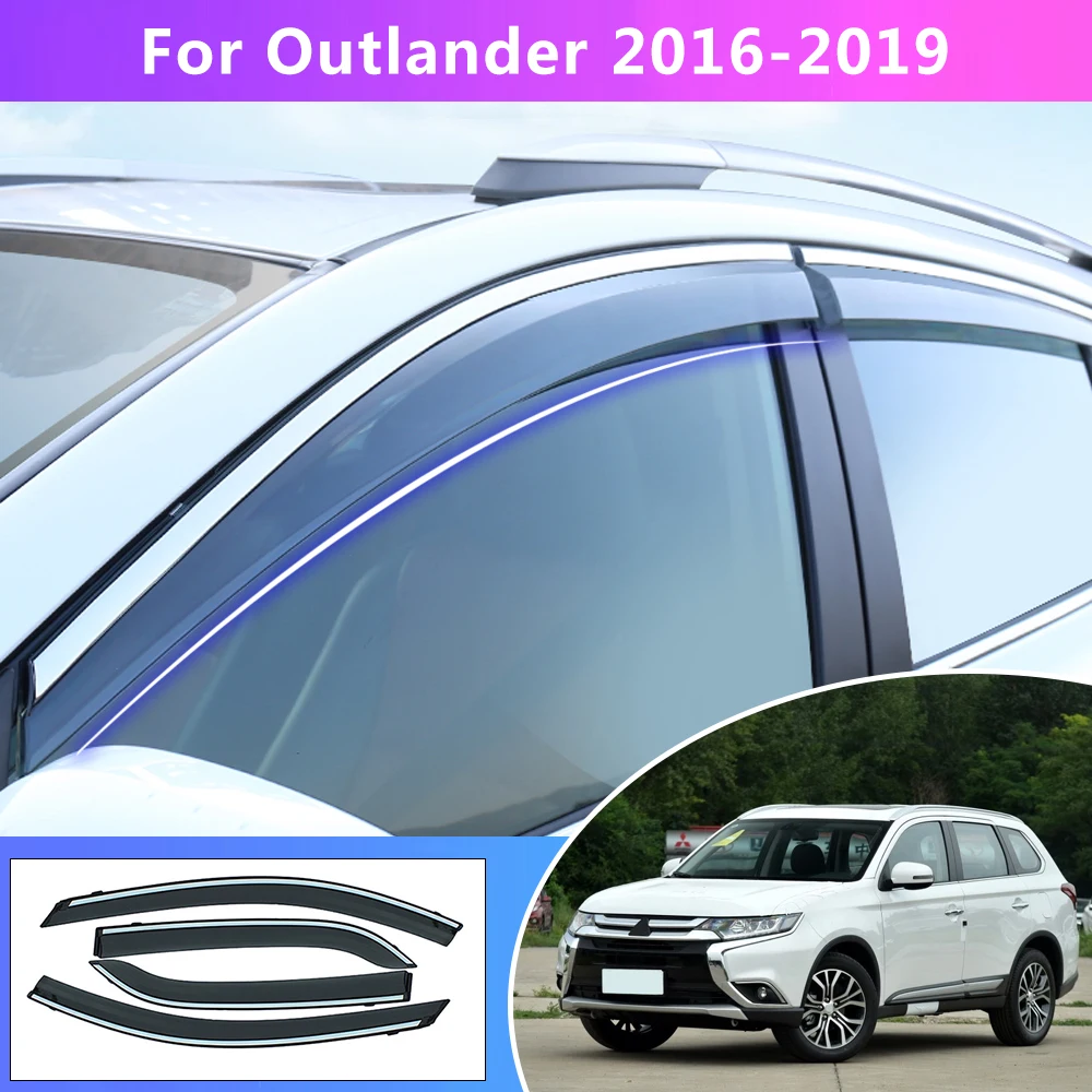 Car-Sunny-Visor-For-Mitsubishi-Outlander-2016-2017-2018-Smoke-Window ...