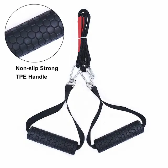 Pull Down Cables Gym Handles Attachments for Cable Machines Triceps Arm ...