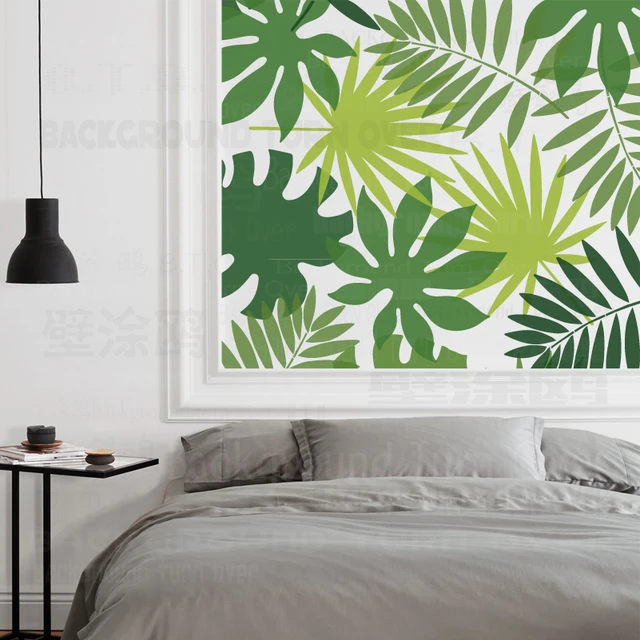 Palm Tree Wall Stencil
