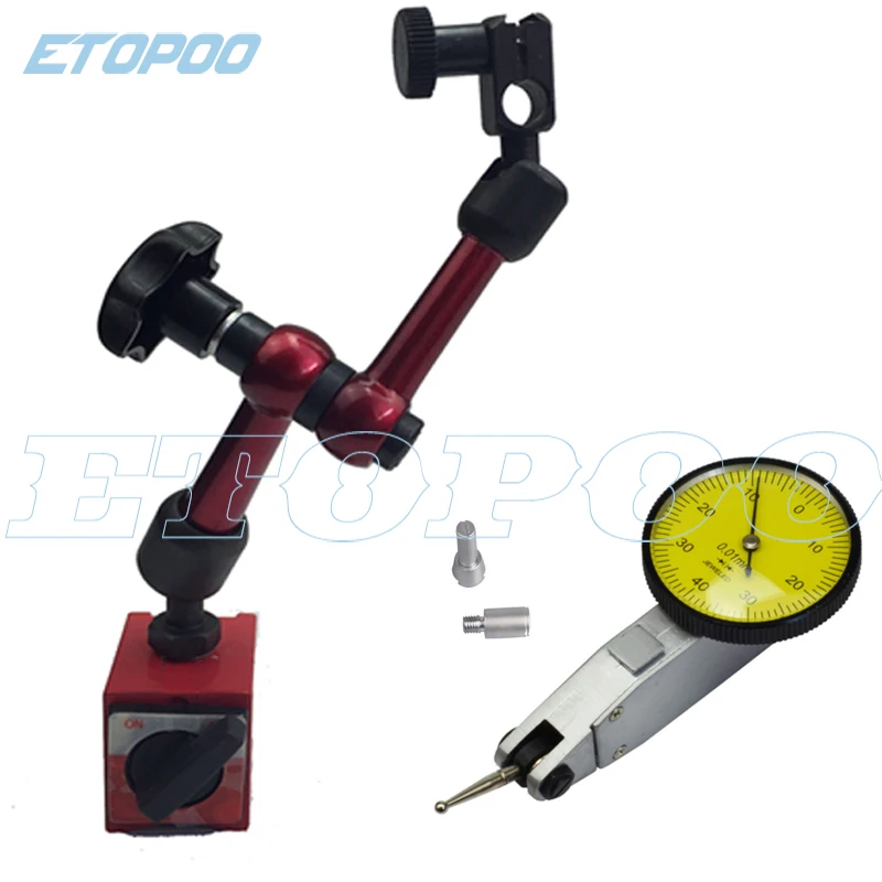 New-Mini-Universal-Flexible-Dial-Test-Indicator-Magnetic-Base-Holder ...